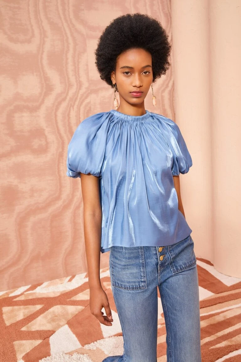 Shop the Official ULLA JOHNSON Flo Top - River Online Store - Limited ...